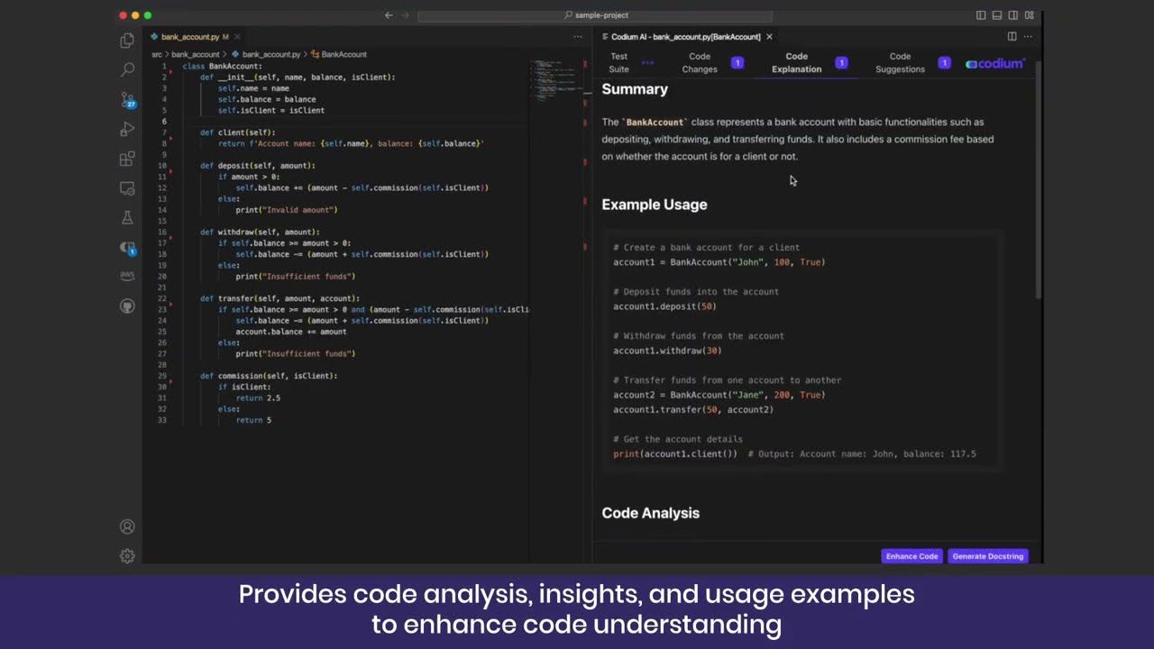 Code Explanation Feature | qodo - Qodo