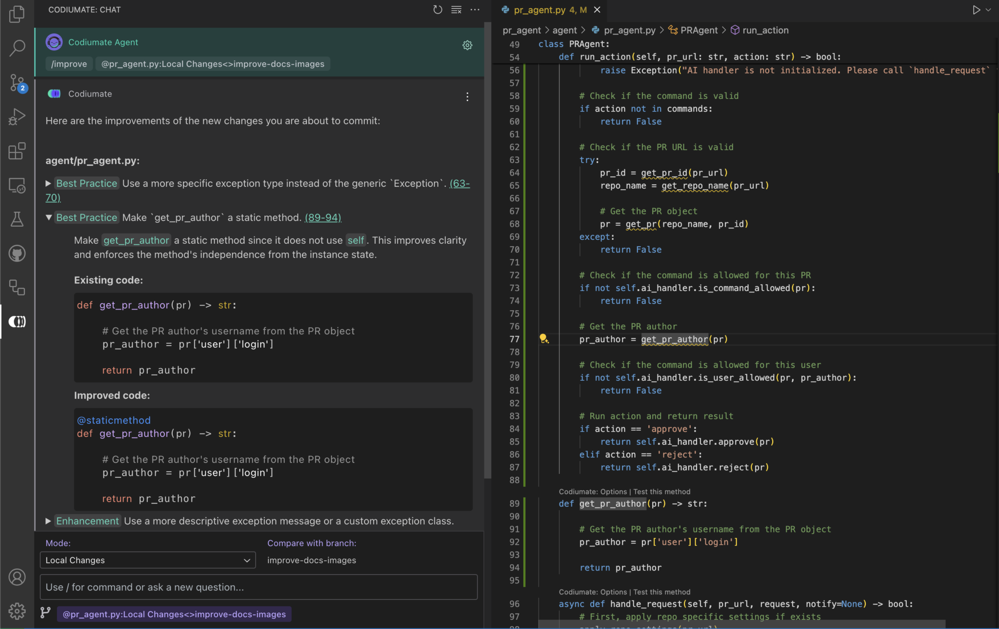 Tandem Coding with my Agent - Qodo