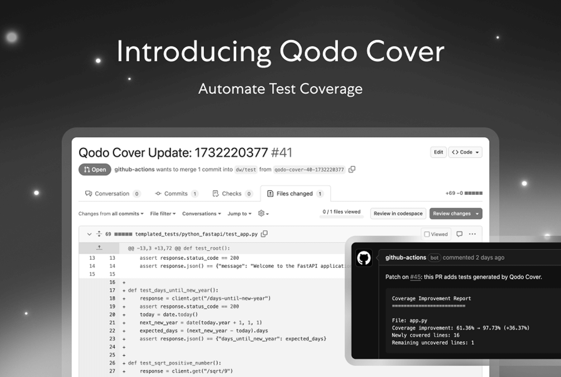 Automate Test Coverage: Introducing Qodo Cover