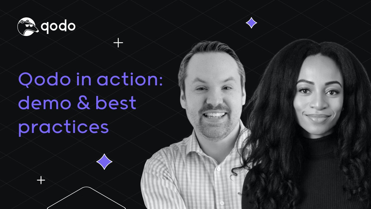 Qodo in action Demo & Best practices October 14th, 2025 - Qodo